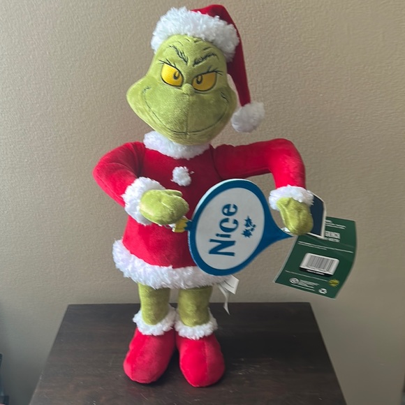 Holiday | Gemmy Dr Seuss Grinch Christmas Porch Greeter Naughty Nice ...